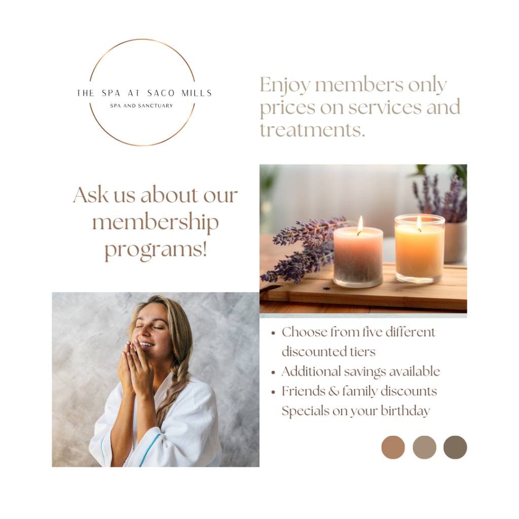 Spa Services Offered - The Spa At Saco Mills - Spa At Saco Mills